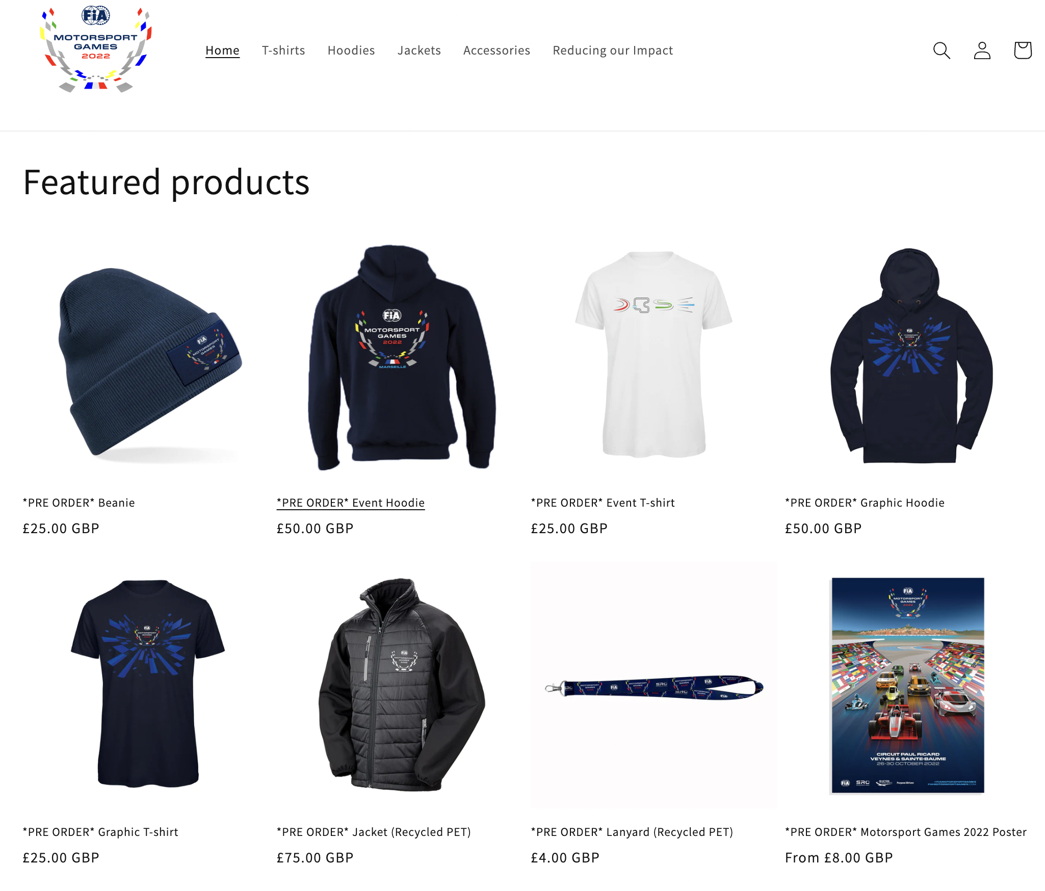 FIA Motorsport Games sustainable merchandise store launched | FIA ...