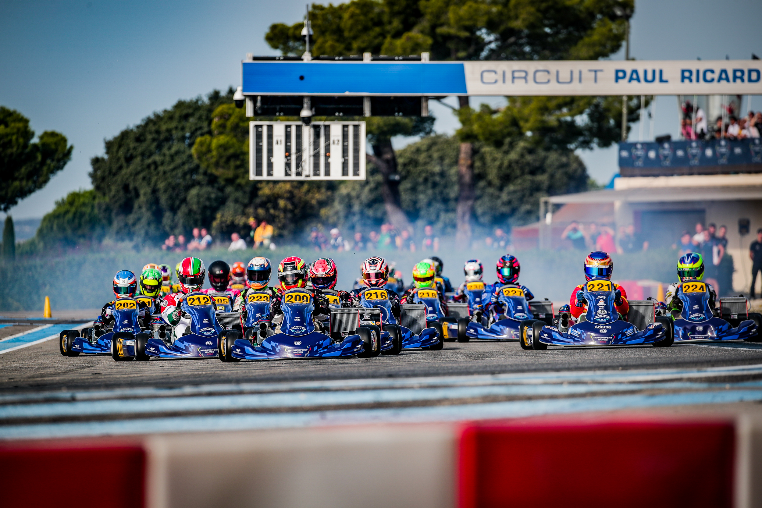Karting Sprint Qualifying Heat 1: France and Sweden take inaugural FIA Motorsport Games race ...